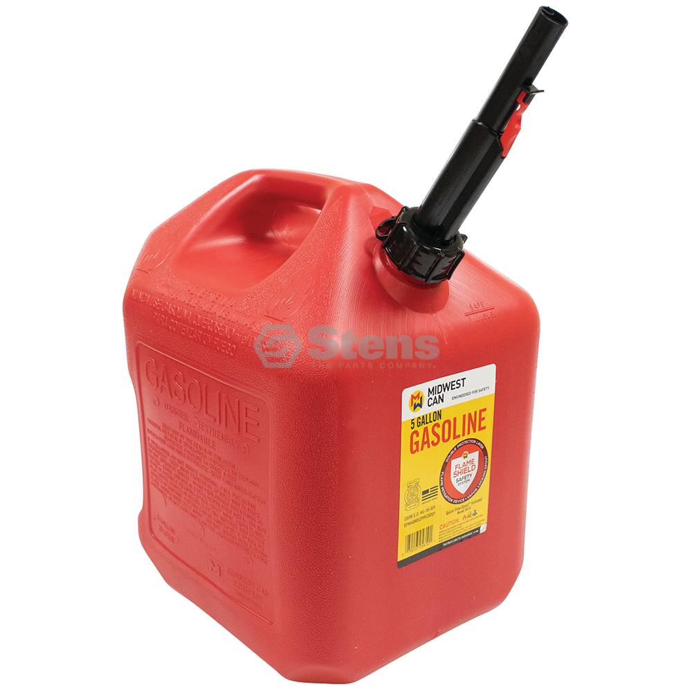 Stens 765-514 Lata de combustible de gasolina de plástico de 5 galones ...